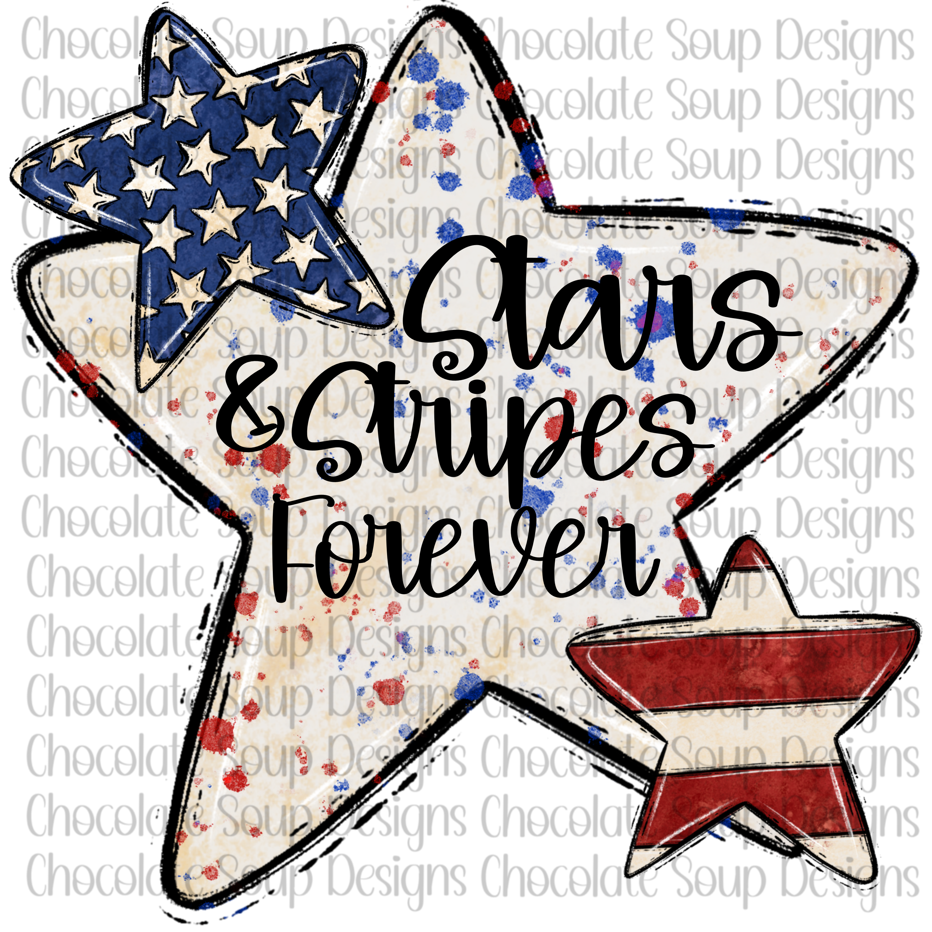 Stars and Stripes – Chocolate Soup Designs