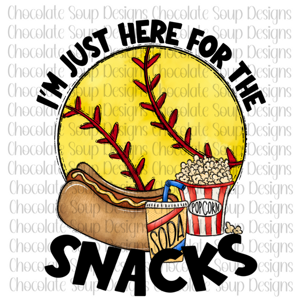 Softball Snacks – Chocolate Soup Designs